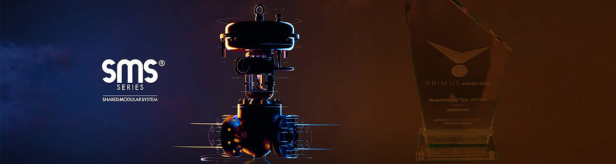 SAMSON wins the PRIMUS Award 2025 for the Type 251GR Control Valve